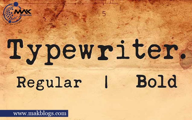 What is the Typewriter Font Called in Graphic Design? | Best #1 Guide ...